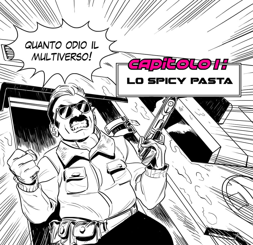 SPICY JOB - CAPITOLO 1: lo Spicy Pasta. - Leonardo Piantoni Studio